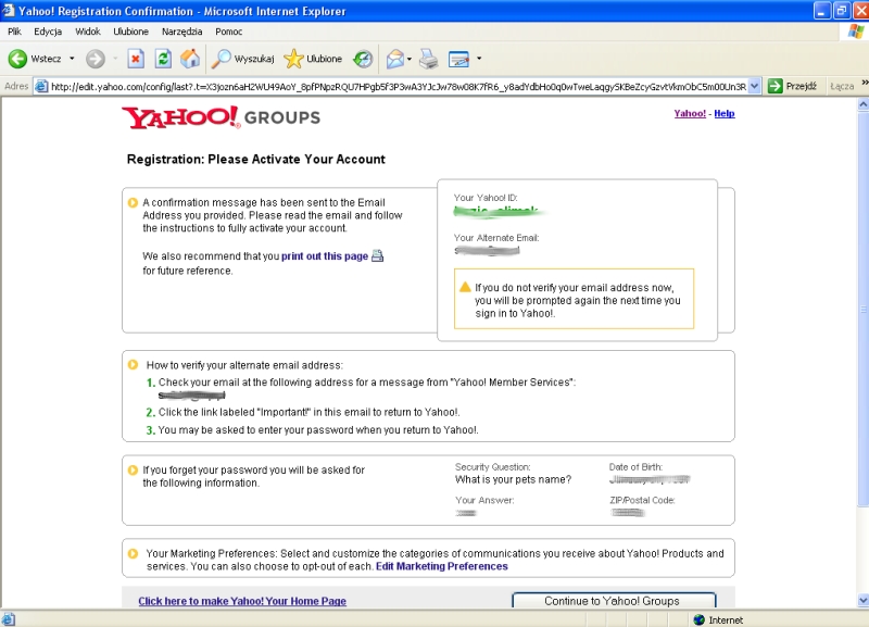 Jak zapisać się na listę dyskusyjna SP-QRP na Yahoo.